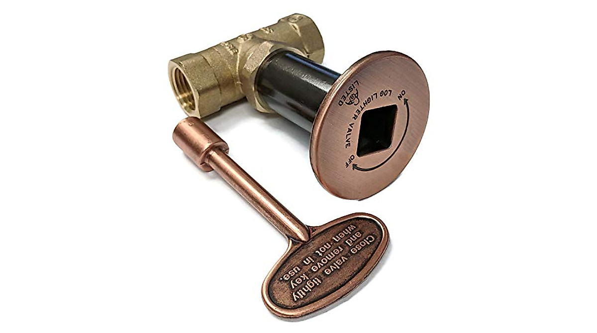 Midwest Hearth Fire Pit Gas Valve Kit - Antique Copper