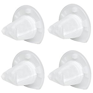 Laukowind 4 Pack Replacement Filter for Black & Decker Power Tools VF110 Dustbuster Cordless Vacuum Compatible CHV1410L,CHV9610, CHV1210, CHV1410, CHV1410B, CHV1510, BDH2000L
