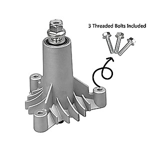 Fourtry 130794 Spindles Fit for Craftsman 42 inch Deck Mower - 137641 Spindle Assembly Fit for Poulan HU Sears Craftsman LT1000 LT2000 LTX1000 Riding Mower with 36" 38" 42" Cutting Deck