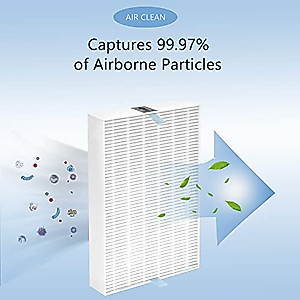 Honeywell HPA300 HEPA Replacement Filter R Compatible with Honeywell HPA300, HPA200, HPA100, HPA090 Series and HPA5300 Air Purifier, True HEPA Filter R (HRF-R3 & HRF-R2 & HRF-R1, 6 Pack)