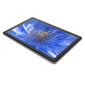 Pssopp Portable Tablet, 10.1 Inch 10.1 Inch Tablet 100-240V 6G RAM 128G ROM for Home Travel (Grey)