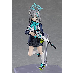 Max Factory figma Blue Archive Blue Sandwolf Shiroko Non-Scale Plastic Painted Action Figure