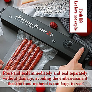 Vacuum Sealer, Vacuum Sealer Machine, Automatic Vacuum Air Sealing System For Food Preservation and Sous-Vide, Food Sealer Automatic Food Vacuum Sealer with LED Indicator Lights