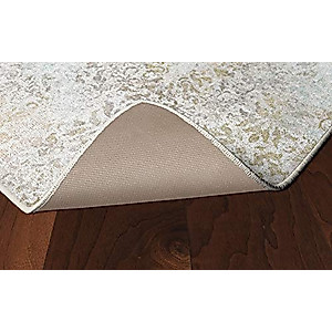 Brumlow MILLS Cordelia Antique Distressed Print Washable Indoor/Outdoor Area Rug for Living or Dining Room, Bedroom Carpet Rug and Kitchen Rugs, 30" x 46", Neutral