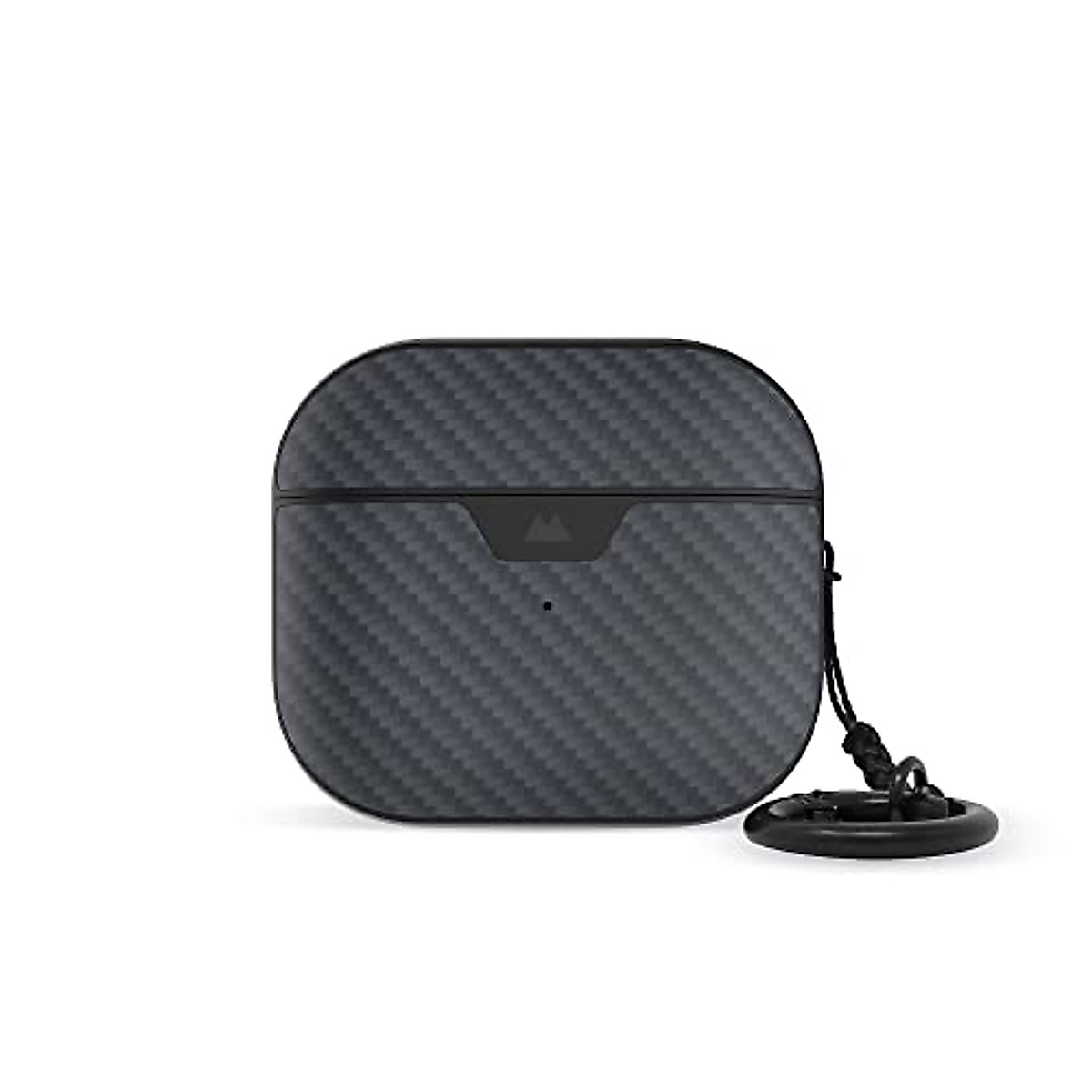 Mous - AirPods 3rd Generation Case Protective Cover, AirPods 3 Case with Keychain, Wireless Charging Compatible - Aramid Fibre - Black – AirPod Gen 3 Accessories