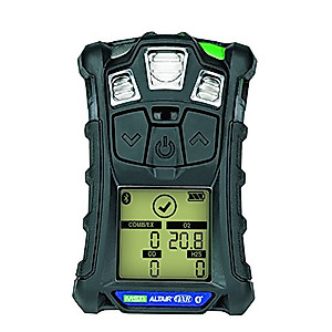 MSA 10178568 ALTAIR 4XR Multi-Gas Detector - (LEL, O2), Color: Charcoal, Portable Gas Monitor, Durable, Safety, Handheld, CSA Approval