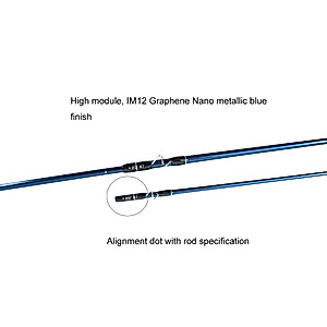 Aventik Fly Fishing Rod 9ft 4 Piece Fly Rod with Carrying Case for Saltwater Travel Fly Fishing Rod for Walleye Bass Carp Trout - Tip Fast Action in 7/8/9/10/11/12 Weight (9'0'' LW8)