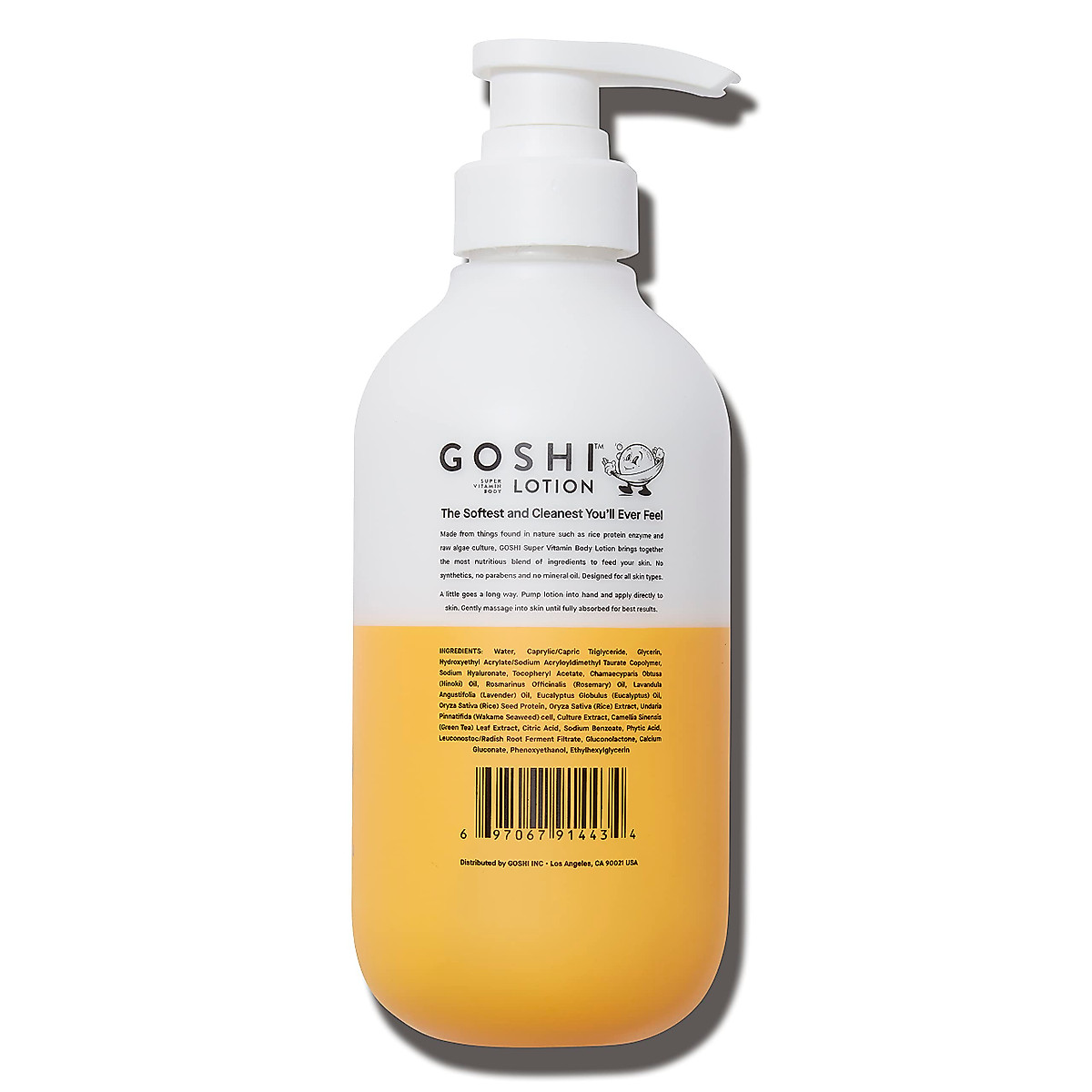 GOSHI Super Vitamin Body Lotion 16 oz - pH-Balanced Moisturizing Body Lotion for Men and Women - For All Skin Types