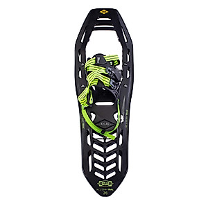 Atlas Snowshoes Helium-Trail Kit, Black/Bright Green, 23