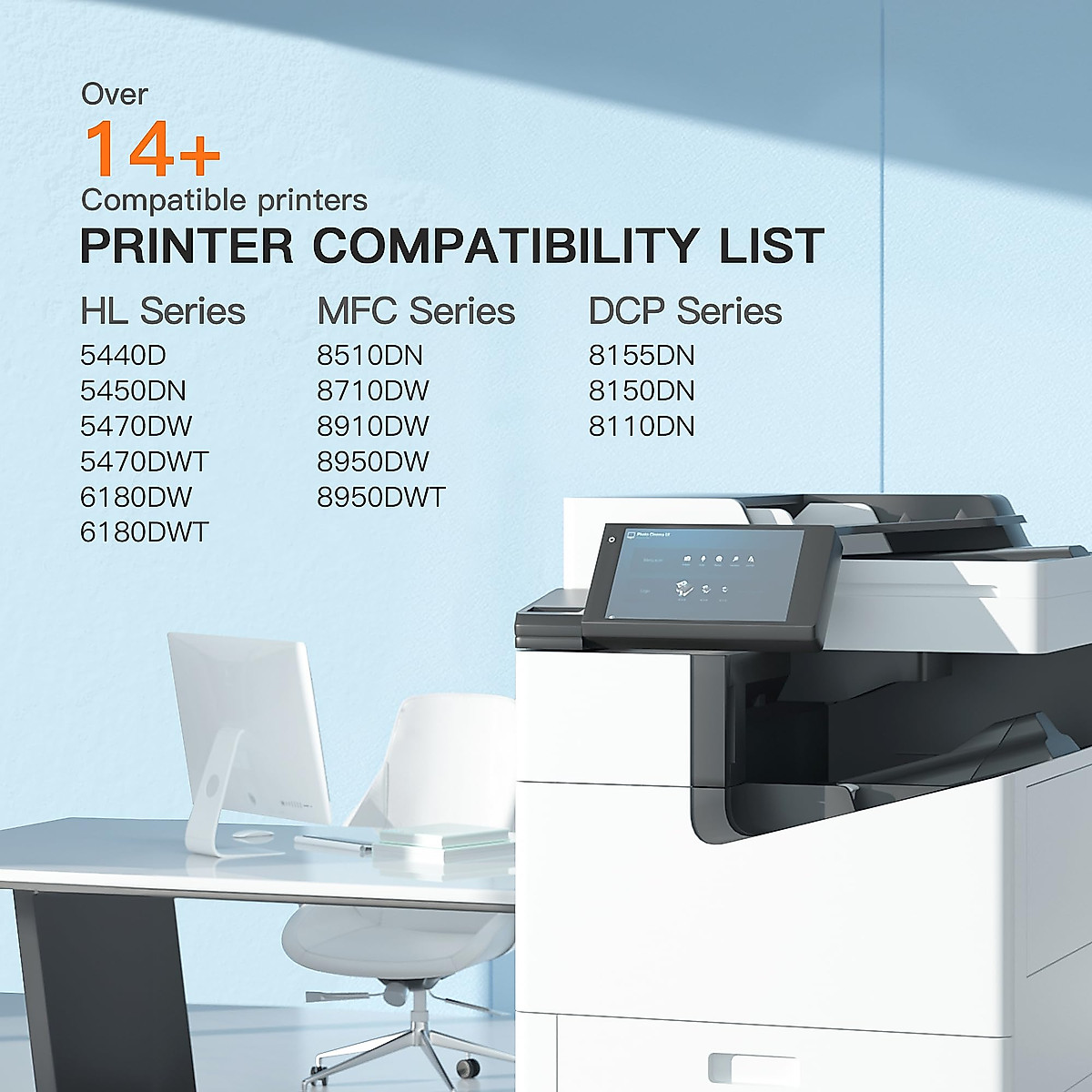 E-Z Ink (TM Compatible Drum Unit Replacement for Brother DR720 DR 720 to use with DCP-8155DN DCP-8150DN MFC-8950DW MFC-8710DW MFC-8910DW HL-6180DW HL-5450DN HL-5470DW MFC-8810DW HL-5440D (1 Drum)