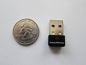 Panda Ultra 150Mbps Wireless N USB Adapter - Windows XP/Vista/7/8/8.1/10, Mac OS X 10.4-10.10, Mint, Ubuntu, Fedora, openSUSE, BackTrack5 R3, Kali Linux and Raspberry Pi 1/Pi 2