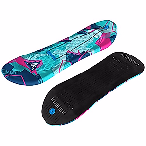 Artikfun Premium Foam Snowboard Sled 2-Pack | Tow Rope and Handle | Sized for Youth and Adults | Contoured Foot Deck Design | 48in-122cm Design Length |
