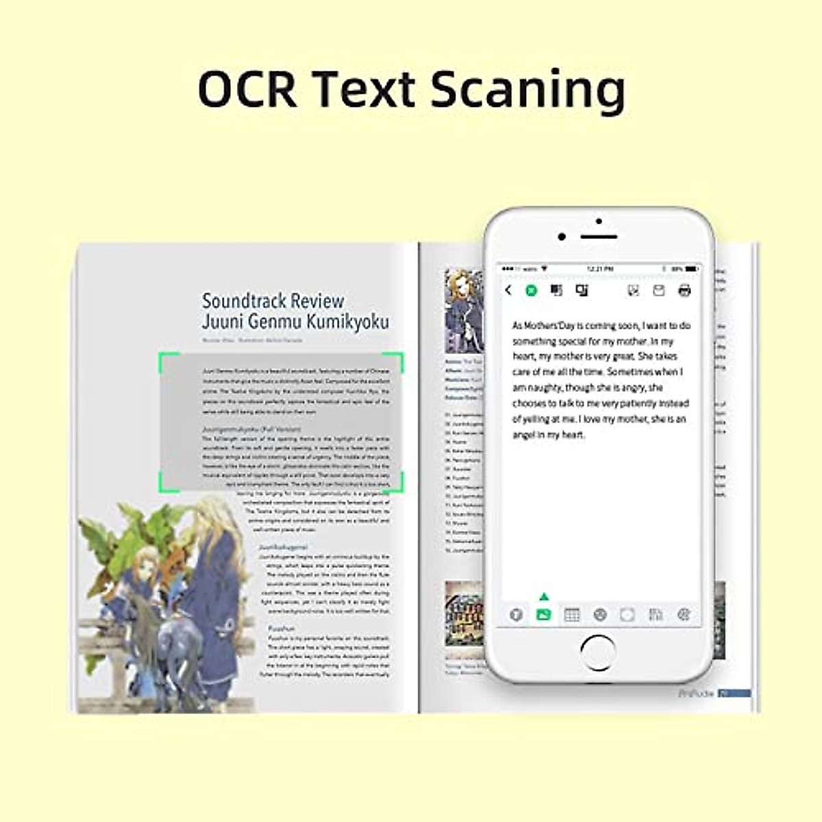 HXBER Mini Photo Printer, Mini Pocket Photo Printer Portable Thermal Printing Machine 203DPI Wireless BT Connection for Picture Lable DIY Handcraft List Meno Notes Journal Receipt Paper Instant