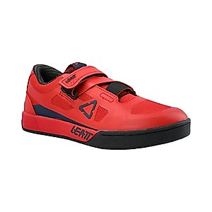 Leatt 5.0 Clip Adult MTB Cycling Shoes - Chilli / 11