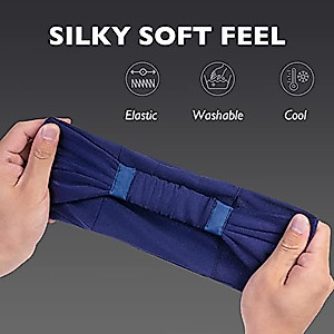 Mixiba Sleep Headphones Bluetooth Headband, Bluetooth Headband for Sleeping, Sleep Mask for Side Sleepers, Wireless Sleep Headphones for Meditation, Yoga, Insomnia, Travel, Workout, Running