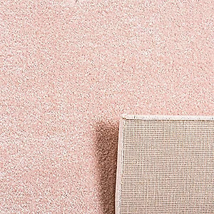 SAFAVIEH Carousel Kids Collection 5'3" Square Pink / Ivory CRK163P Unicorn Nursery Playroom Area Rug