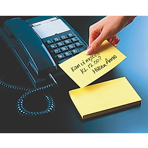 Post-it Pop-up Notes 3x5 in, 12 Pads, America's #1 Favorite Sticky Notes, Canary Yellow, Clean Removal, Recyclable (655)