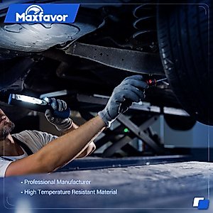 Maxfavor 2Pcs Upstream Downstream O2 Oxygen Sensor Replacment for 2000 1999 1998 1997 1996 Chevy Tahoe 5.7L Trans Code 4L60E, 1998-2002 Express 1500/2500 5.0L 234-4012 x1 234-4018 x1 02 Sensor