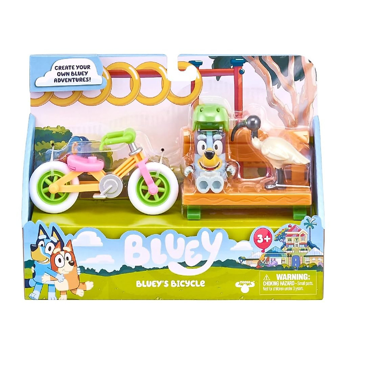 Bluey S6 Vehicle & Figures Bicycle, Multicolor (17162)