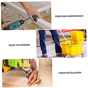 Housoutil 2 Pairs Knee Pads Gel Knee Pads Cleaning Tools Kneeling Pad Planting Knee Pad Garden Knee Protectors Practical Kneeling Cushion Mason Kneeling Cushion Worker Knee Protection Sleeve