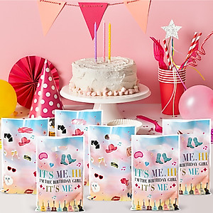 BHronony Popular Music Birthday Bags - 50pcs Pop Music Party Favor Goodie Bag, Musical Lover Themed Gift Bags for Sing Kids Girls Teens It’s Me Birthday Bachelorette Holiday Decorations Supplies
