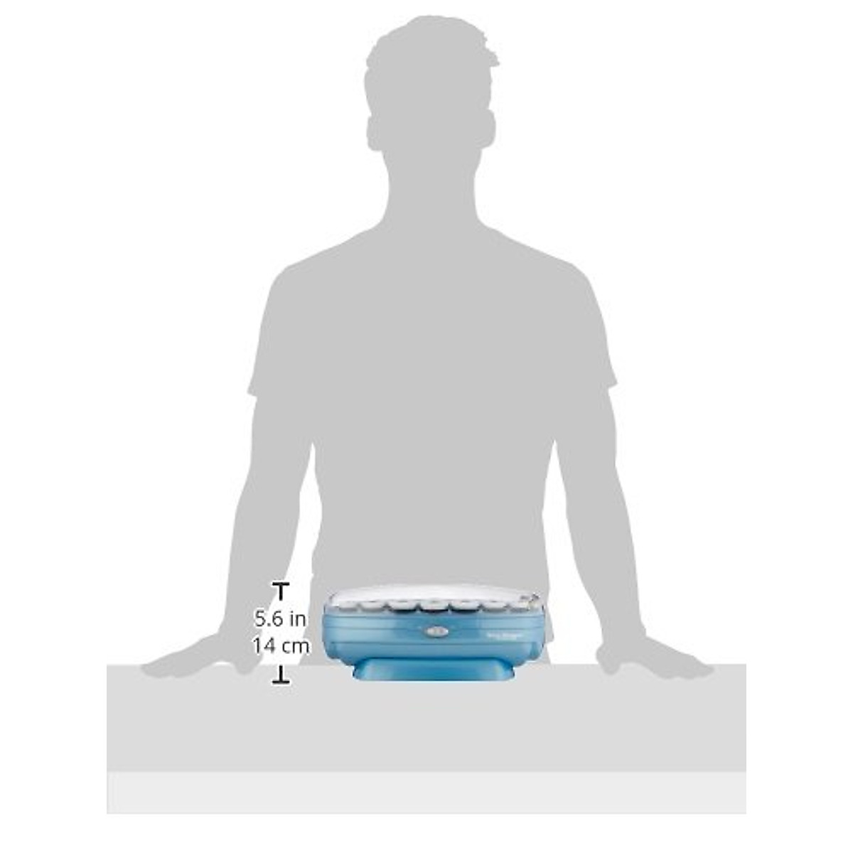 BaBylissPRO Nano Titanium Hot Rollers, 20 Count (Pack of 1)