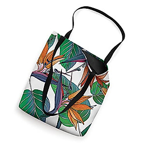 Strelitzia Bird Of Paradise Flower Hawaiian Tropical Flowers Tote Bag