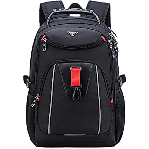 KeKour Travel Laptop Backpack, Extra Large 52L School Laptop Backpacks for Men Women, Water Resistant College School Bookbag Business Work Bag with USB Charging Port Fits 17,3 Inch Computer