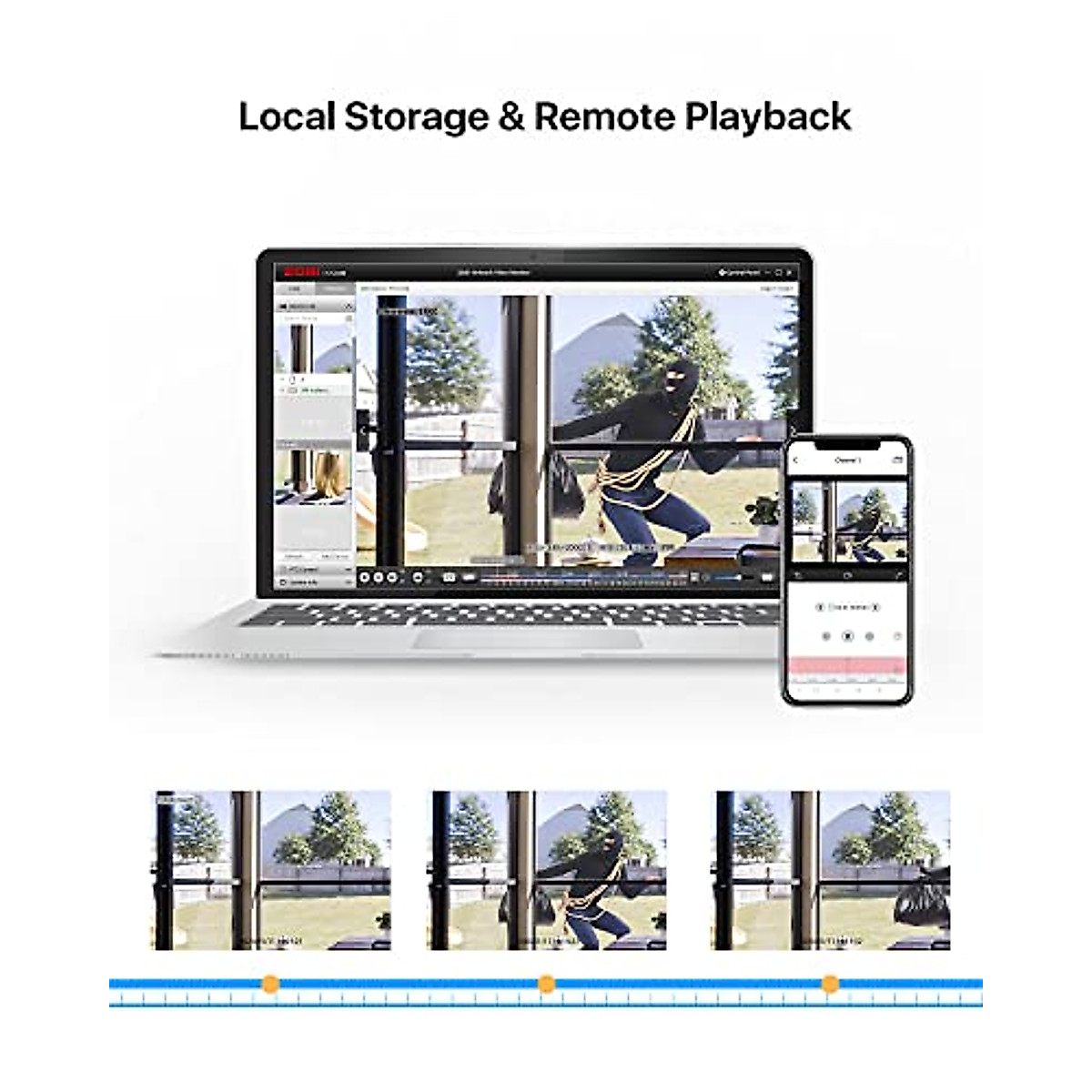 ZOSI 1080p Lite 16 Channel Security DVR Recorder, H.265+ Hybrid 4-in-1(Analog/AHD/TVI/CVI) CCTV DVR for Security Camera,Motion Detection,Mobile Remote Control,Email Alarm,2TB Hard Drive Included