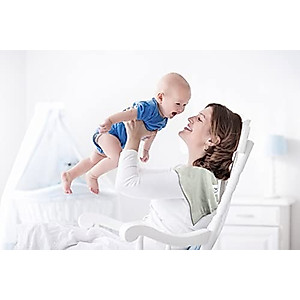 Baby Burp Cloths - 6 Pack Large 100% Cotton - Washcloths Double Layered Absorbent Burping Cloth Extra Absorbent Baby Burp Cloth Extra Soft for Boys and Girls