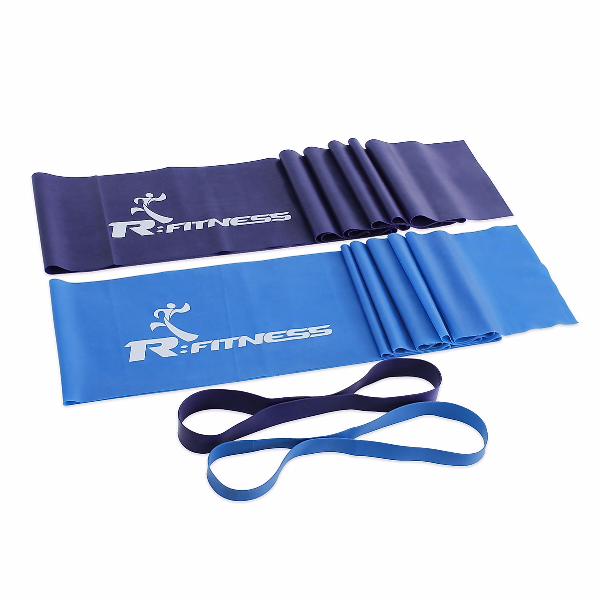 Furinno RFitness Professional Training Resistance Band 4-PC Set, RF1501