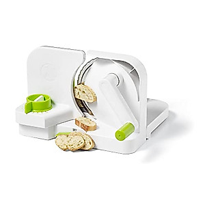 Starfrit 092968-002-0000 Deli Slicer, 11" x 11.8" x 7.9", Green