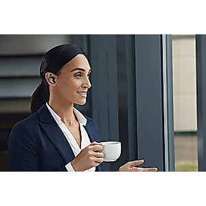 Jabra Evolve 65t True Wireless Bluetooth Earbuds, UC Optimized – Superior Call Quality and Connectivity – Passive Noise Cancelling Earbuds with up to 15 hours of Battery Life with Charging Case