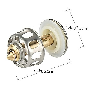 4 Pcs Sink Plug Bath Tub Plug Sink Bounce Filter Wash Basin Hair Catcher Sink Hair Stoppers Wash Basin Stopper Sink Drain Plug Wash Basin Plug Sink Stopper Wash Basin Bounce Plug