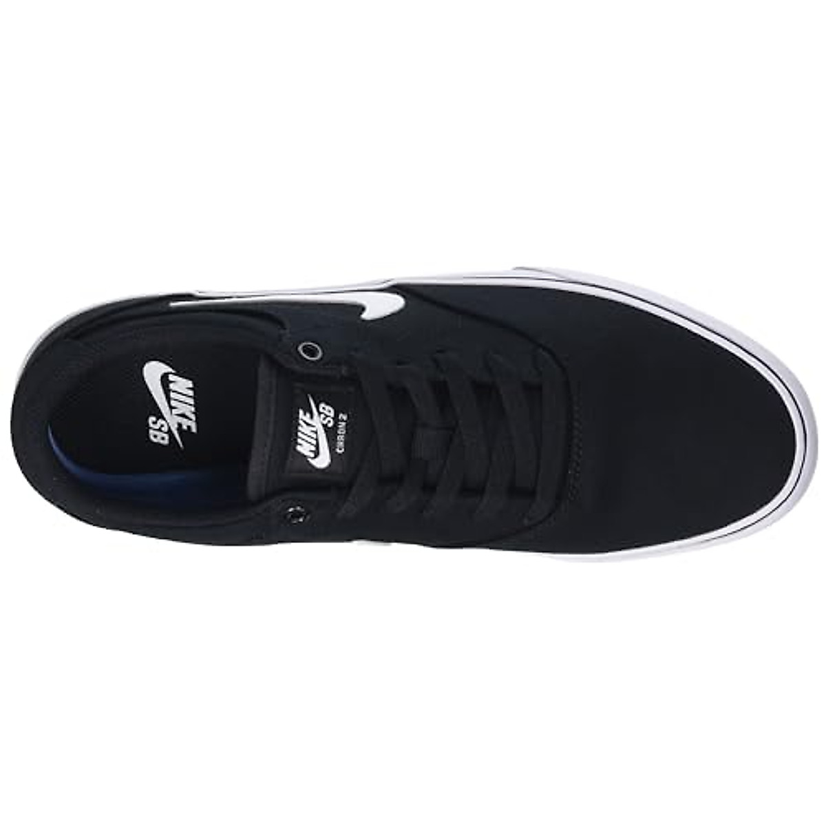 Nike Sb Chron 2 CNVS Mens Style : Dm3494-001 Black/White-Black