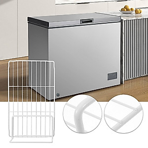 Refrigerator Partition Small Refrigerator Kitchen Refrigerators Refrigerator Divider Freezer Iron Wire Divider Fridge Shelf Cabinet Divider Shelf Dividers White Grid Accessories