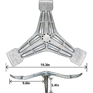 4434ER0002D 4434ER0002A Washer Spinner Support, Replacement for L-G Ken-more Washing Machine - Rear Drum Support Spider Replaces 4434ER0002B 4434ER0002E AP5592038