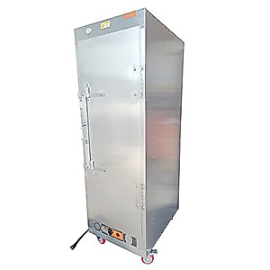 HeatMax 6 Foot Food Warmer Holding Cabinet for 16 Full Size Sheet Pans, for Churches, Schools, Catering, Can Be Used as a Basic Proofer, Made in USA with Service and Support