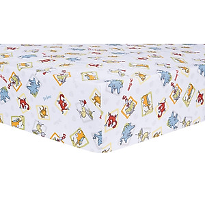 Trend Lab Dr. Seuss Friends 5 Piece Crib Bedding Set, Multi (30016)