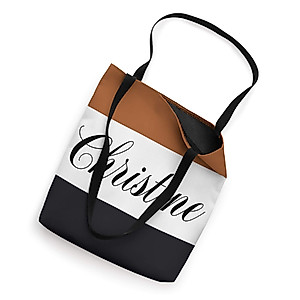 Personalized Name Christine Employee Bridal Birthday Gifts Tote Bag