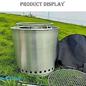 TWDYC Camping Wood Stove Portable Burner Tourist Lightweight Folding Cooker Firewood Outdoor Survival Trekking Hiking Picnic