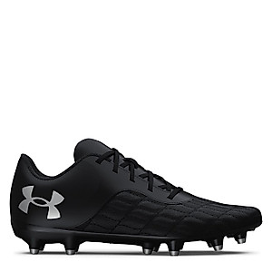 Under Armour Boys' Magnetico Select 3.0 JR, (001) Black/Black/Metallic Silver, 3, US