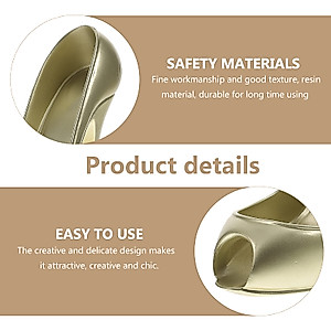 Cabilock Tabletop Wine Rack High Heel Wine Holder Countertop Wine Bottle Display Holder High Heel Wine Champagne Rack Party Home Wine Bottle Storage Organizer Small Wine Rack