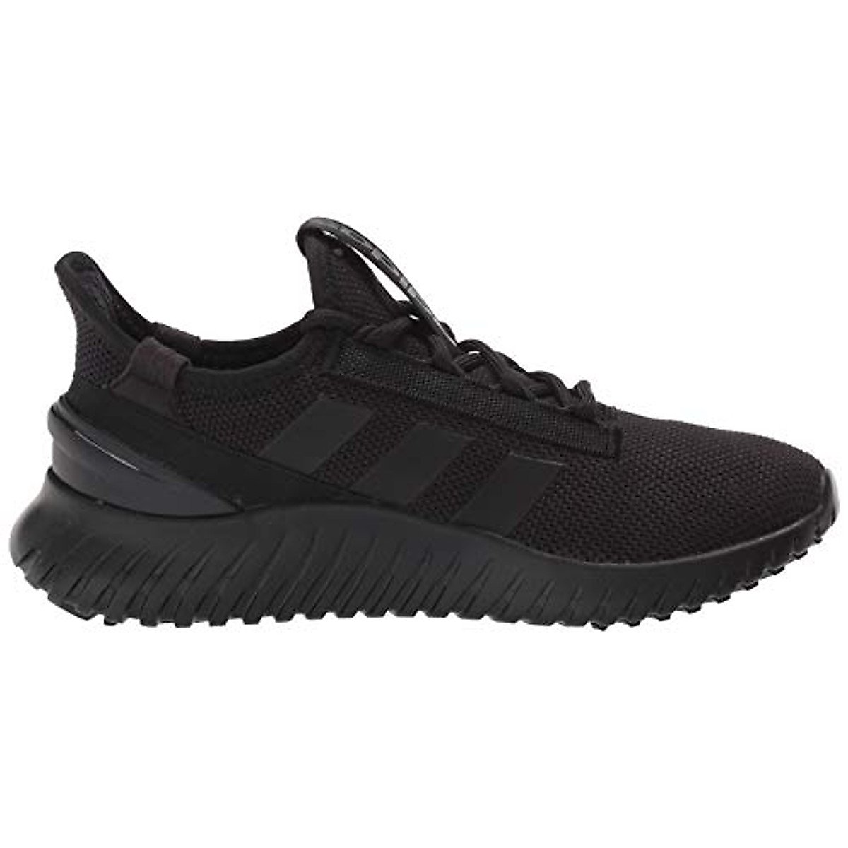 adidas Men's Kaptir 2.0 Running Shoes, 9, Black/Black/Carbon