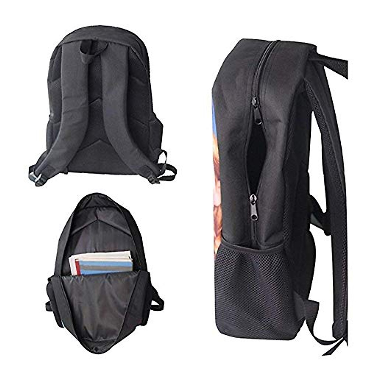 Aeoiba Abstract Gamepad Weapon Gamer Gaming Travel Laptop Backpack, Stylish Durable Student Bookbag Large Capacity Business Computer Bag Casual Daypack for Men Women Adults