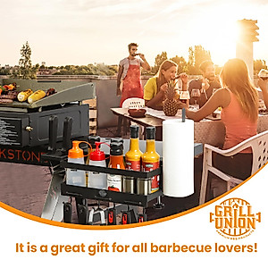 Blackstone Griddle Caddy - Space Saving Grill Accessories Tool Holder, BBQ Accessories Organizer Box for 17"/22"/28"/36" Griddle