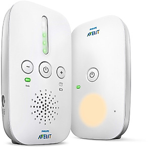 Philips AVENT Audio Baby Monitor DECT, White, SCD502/10