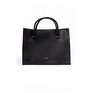 MODERN VEGAN TOTE - Fluent French (Black)
