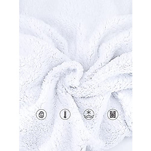 IamaCos Wearable Blanket Hoodie Cow Spot, Oversized Pullovers Sherpa Blanket Sweatshirt, Warm Cozy Throw Blanket, Thick TV Blanket for Women Men, Sofa Napping Working Camping Trip, One Size Fits All