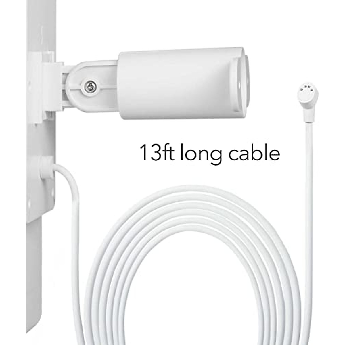 Wasserstein Solar Panel for Google Nest Cam Outdoor or Indoor, Battery - 2.5W Solar Power - Made for Google Nest (3-Pack)